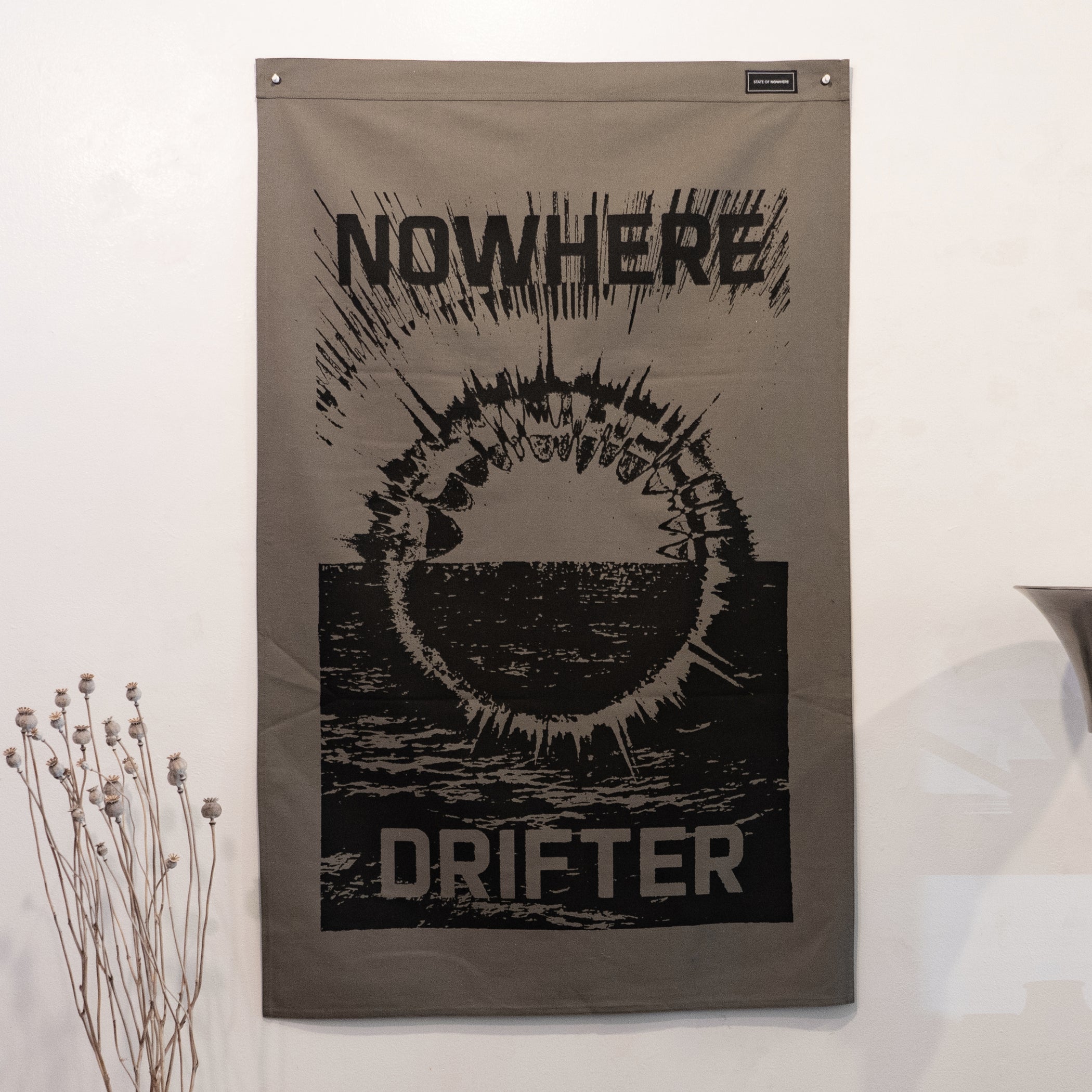 State of Nowhere - Canvas Wall Banners / Art Flags