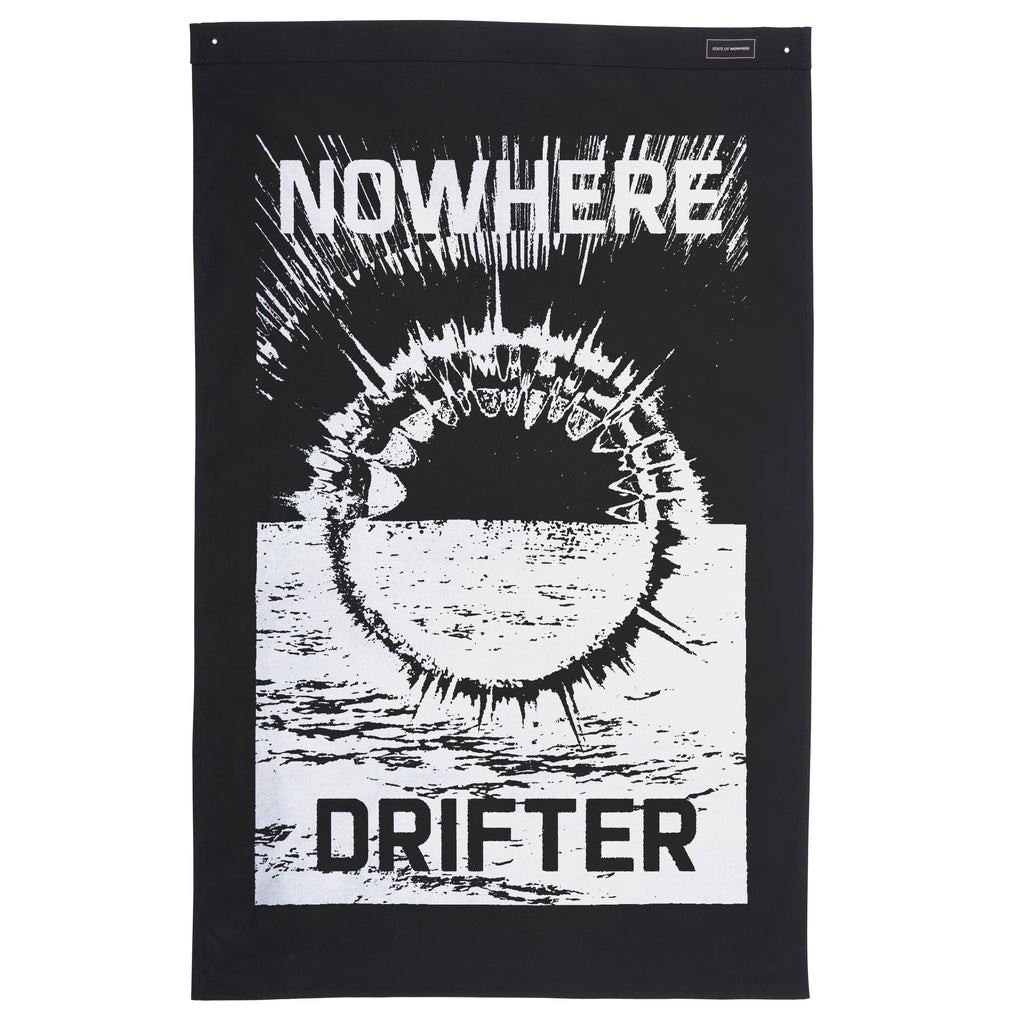 Large Canvas Flag - Nowhere Drifter – State of Nowhere