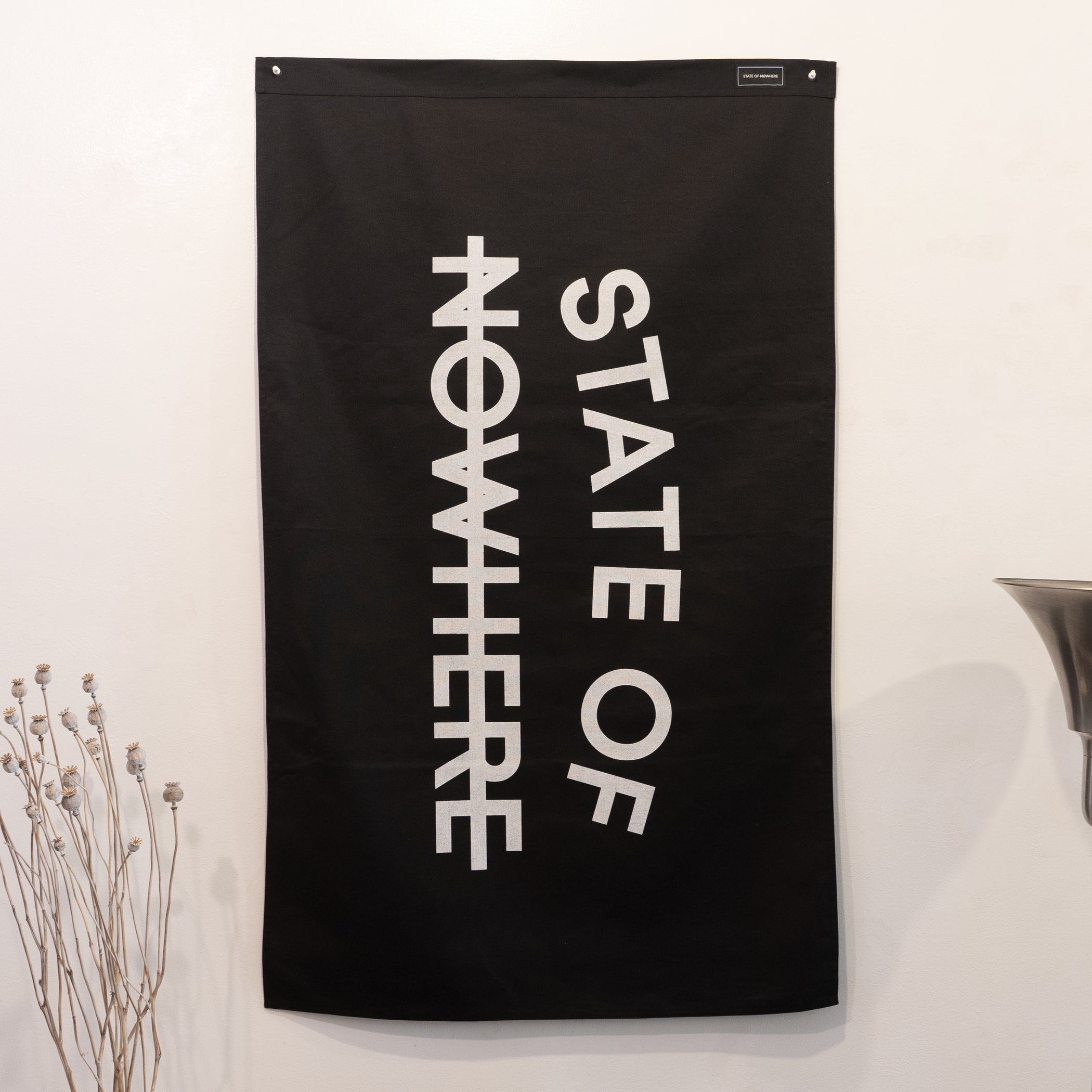 State of Nowhere - Canvas Wall Banners / Art Flags