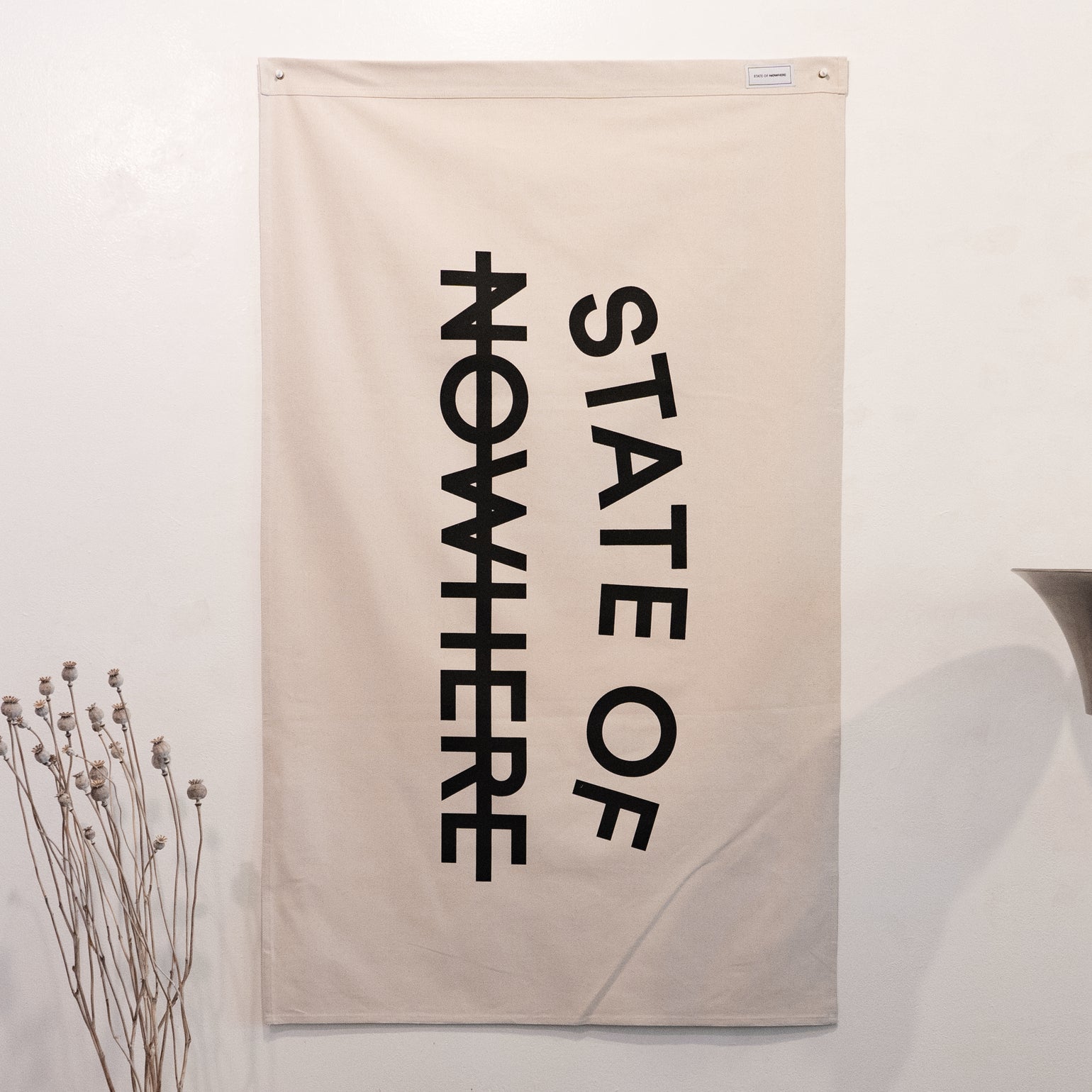 State of Nowhere - Canvas Wall Banners / Art Flags