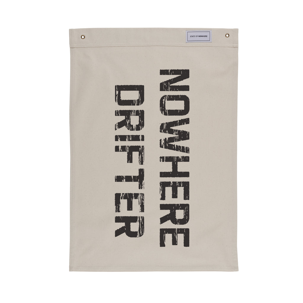 Medium Canvas Flag - Nowhere Drifter – State of Nowhere